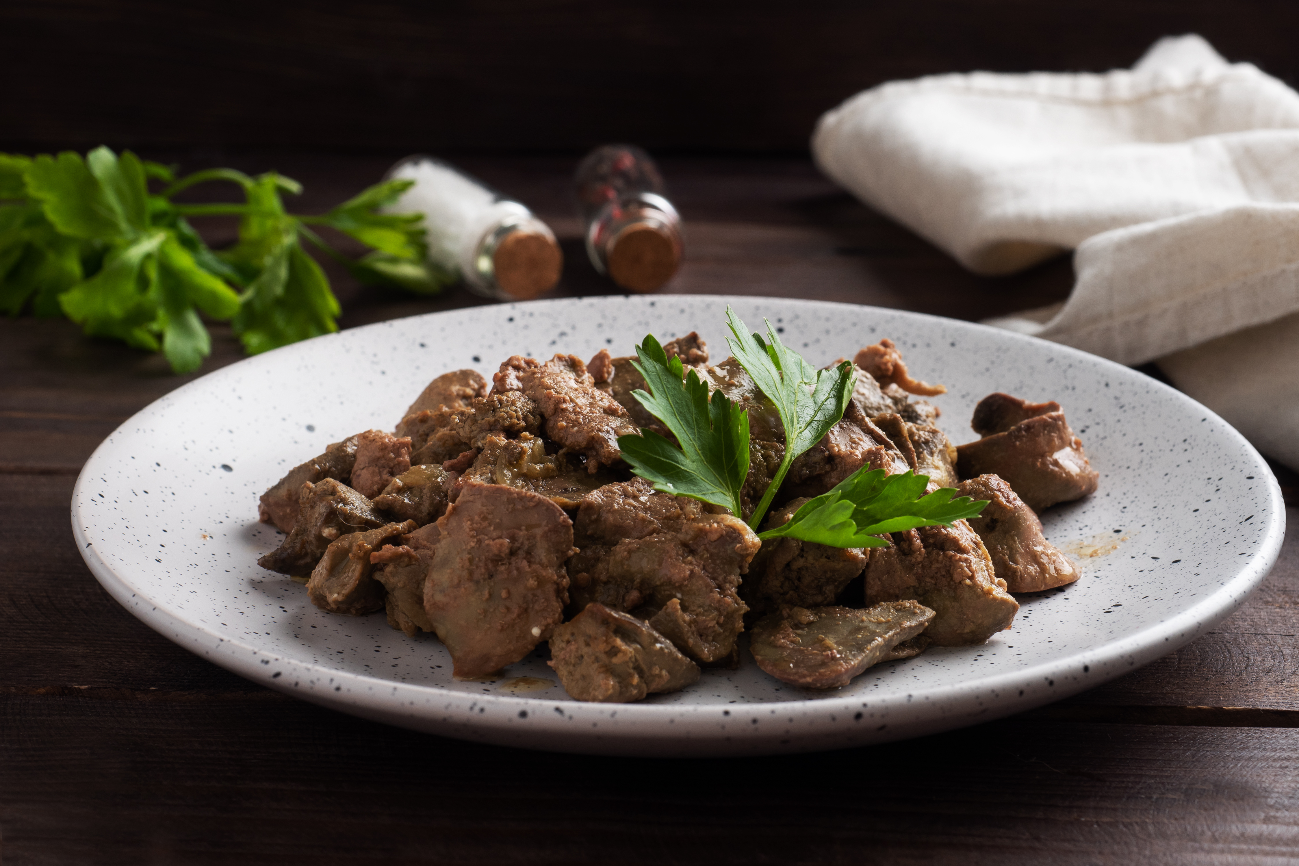 Beef Liver Cooked